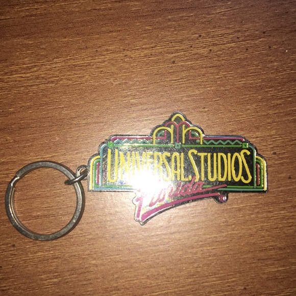 Accessories | Vtg Universal Studios Florida Metal Keychain | Poshmark